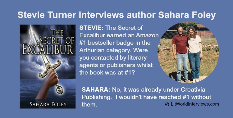 Stevie Turner interviews author Sahara Foley – Lit World Interviews