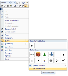 How to Format Bullet Size – Lit World Interviews